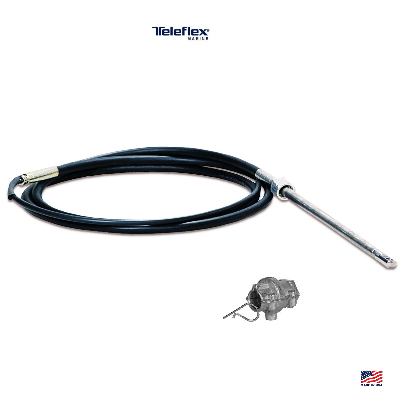 Teleflex – Ντίζα Τιμονιού Bαρέως τύπου USA (8 εώς 30Ft) – Dive360.gr